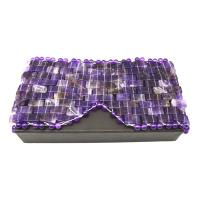 China 2019 Natural Amethyst Stone Eye Mask The Perfect Combination of Comfort and Functionality for Healthy Eyes for sale