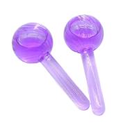 China Blue Facial Roller Cold Skin Massagers for Facials Green Ice Globes Cooling and Tightening Massage Device for sale
