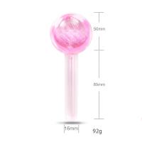 China Blue Facial Roller Cold Skin Massagers for Facials Green Ice Globes Cooling and Tightening Massage Device for sale