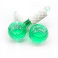 China Blue Facial Roller Cold Skin Massagers for Facials Green Ice Globes Cooling and Tightening Massage Device for sale