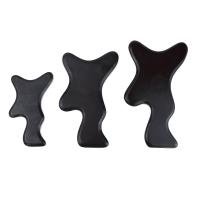 China Discover the Power of Black Bian Stone Gua Sha Body Massage Tools for Beauty and Relaxation for sale