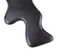 China Discover the Power of Black Bian Stone Gua Sha Body Massage Tools for Beauty and Relaxation for sale