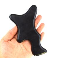 China Discover the Power of Black Bian Stone Gua Sha Body Massage Tools for Beauty and Relaxation for sale
