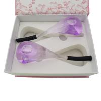 China 2024 Ice Globe Glass Beauty Ice Facial Massage Tools Purple Massage Ball for Woman Eyes Neck Asmr from Popular Products for sale