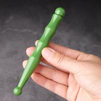 China 14.5cm Resin Double Head Acupoint Stick for Facial Massage and Lymphatic Stimulation Tool for sale