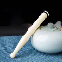 China 14.5cm Resin Double Head Acupoint Stick for Facial Massage and Lymphatic Stimulation Tool for sale