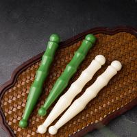 China 14.5cm Resin Double Head Acupoint Stick for Facial Massage and Lymphatic Stimulation Tool for sale