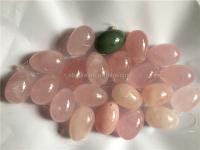 China Middle Size Rose Quartz Yoni Eggs 2024 Trending Product for Rehabilitation Therapy for sale