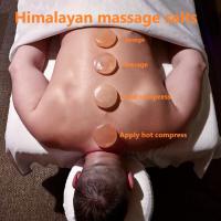 China 250g Natural Himalayan Rose Salt Soap for Beauty Salon SPA Essential Oil Handmade Scraping Massage Cold Hot Compress Stone for sale