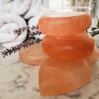 China 250g Natural Himalayan Rose Salt Soap for Beauty Salon SPA Essential Oil Handmade Scraping Massage Cold Hot Compress Stone for sale