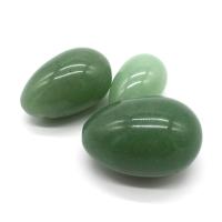 China Achieve Stronger Pelvic Floor with Carved Green Jade Yoni Eggs Kegel Exercise for sale