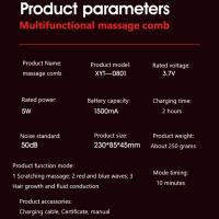 China Massage Tools Head Massager Comb Guasha Massager for Meridians Healthcare Hair Gua Sha Brush Head Massage Relaxation Too for sale