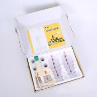 China 18 Pieces Chinese Body Cupping Jars Kit for Suction Cupping Massage Therapy Medical Massage Cupping Sets for sale
