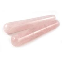 China Rose Quartz Dildo Massage Wand Sexual Massage Wand Women Yoni Wand for sale