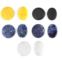 China Spa Hot Massage Energy Stone in 8*8cm Size with All Kinds of Crystal Materials OEM/ODM Accepted for sale