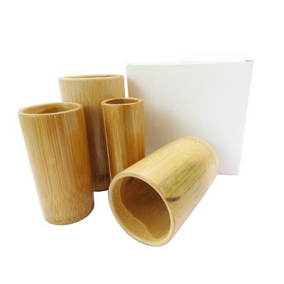 China Brown Bamboo Cupping Therapy Set for Myofascial Release Massage and Tension Relief for sale
