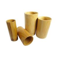 China Brown Bamboo Cupping Therapy Set for Myofascial Release Massage and Tension Relief for sale