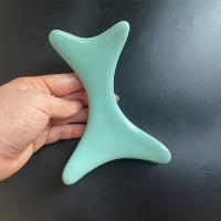 China Ceramic Body Gua Sha Scraping Board for Lymphatic Drainage and Customized Logo Availabled Ceramic Manual Massager for sale