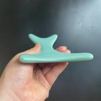 China Ceramic Body Gua Sha Scraping Board for Lymphatic Drainage and Customized Logo Availabled Ceramic Manual Massager for sale