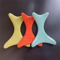 China Ceramic Body Gua Sha Scraping Board for Lymphatic Drainage and Customized Logo Availabled Ceramic Manual Massager for sale
