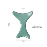 China Ceramic Body Gua Sha Scraping Board for Lymphatic Drainage and Customized Logo Availabled Ceramic Manual Massager for sale
