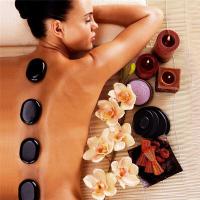 China Natural Xiuyan Jade Healing Hot Stones Set for Professional Massage and Spa Relaxation for sale