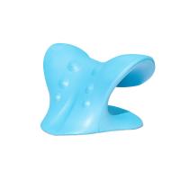 China Multipurpose Neck Massage Tool C-shaped Cervical Pillow with Gravity Finger Pressure and Shoulder Traction for sale