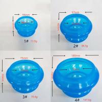 China Colorful Silicone Cupping Therapy Set for Myofascial Massage and Muscle Pain Relief Stronger Suction for sale