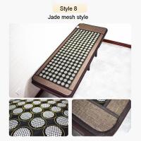 China Function Heating Treatment Massager with Colorful Far Infrared Stone Medical Therapy Mat and Home Care Ray for sale