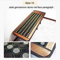 China Function Heating Treatment Massager with Colorful Far Infrared Stone Medical Therapy Mat and Home Care Ray for sale