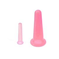 China 2Pcs Silicone Cupping Set for Health Care Physical Therapy Massage Cup Vacuum Suction Cup for sale