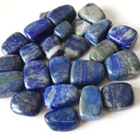 China Regional Feature Bulk Polished Lapis Lazuli Tumbled Stones for Natural Crystal Healing for sale