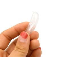China 3.8*1.3*0.4cm Natural Crystal Eye Cream Spoon Stick Eye Massage Accessory for Eye Care for sale