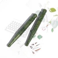 China 110*12mm Xiuyan Jade Gua Sha Stick The Ultimate Facial Massage and Lymphatic Drainage Tool for sale