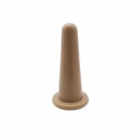 China Khaki 4 Pieces Silicone Vacuum Suction Body and Facial Cupping Set for Home Health Care Customized Logo Accepted for sale