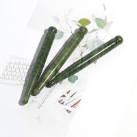 China 110*12mm Xiuyan Jade Gua Sha Stick The Ultimate Facial Massage and Lymphatic Drainage Tool for sale