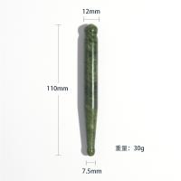 China 110*12mm Xiuyan Jade Gua Sha Stick The Ultimate Facial Massage and Lymphatic Drainage Tool for sale
