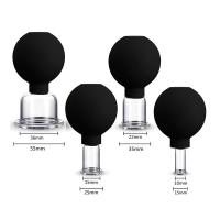 China 4Pcs PVC Suction Vacuum Massage Jars Vacuum Cupping Therapy Set For Health for Improved Health for sale
