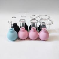 China PVC Silicone Facial Cupping Set for Face Lifting and Skin Tightening Avaiable Logo Makeup Canister Vacuum Cups for sale
