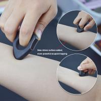 China 2 Sizes Sandalwood Foot Massage Ring Set Pedicure Acupoint Stick Wooden Sole Massager with Musical Function for sale