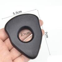 China 2 Sizes Sandalwood Foot Massage Ring Set Pedicure Acupoint Stick Wooden Sole Massager with Musical Function for sale