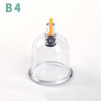 China Logo Customized Logo Availabled Chinese Medical Single Hijama Cupping Cup Jar Vacuum Suction Home Health Care Set for Body for sale