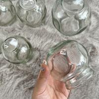 China Customized Size 12pcs Cupping Glass Massage Cupping Therapy Set Cupping Therapy Device Massage Glass Fire for sale