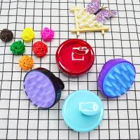 China 8 Colors Custom Logo Massage Detangling Hair Combs ShampooBrush Scalp Massager Detangler Brush for Quick Hair Detangling for sale