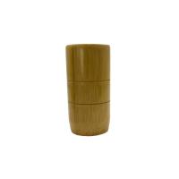 China 12 Pcs Natural Bamboo Cupping Therapy Set Chinaess Traditional Bamboo Thumb Cupping Cups for Improved Circulation for sale