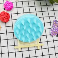 China 8 Colors Custom Logo Massage Detangling Hair Combs ShampooBrush Scalp Massager Detangler Brush for Quick Hair Detangling for sale