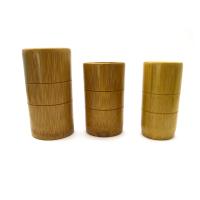 China 12 Pcs Natural Bamboo Cupping Therapy Set Chinaess Traditional Bamboo Thumb Cupping Cups for Improved Circulation for sale