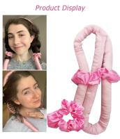 China Soft Silk Roller For Hair Heat Free Hair Curler Roller Styler For Long Hair for sale