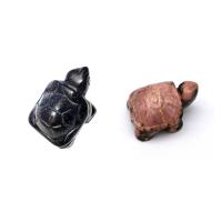 China Client's Requirement Mysterious Blue Carved Turtle Mini Figurine for Holiday Home Decoration for sale
