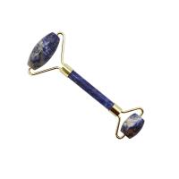 China Jade Roller Guasha Function Facial Neck Massage Facial Skin Tools Gua Sha Roller Eye Beauty Products for Face Body Relaxing for sale